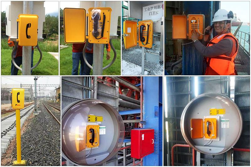 Railway telephones-Waterproof-outdoor emergency call | KNTECH