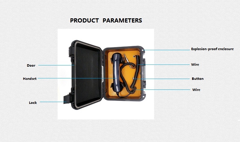 Robust Telephone | Portable Telephone | Portable Telephone for tunnel