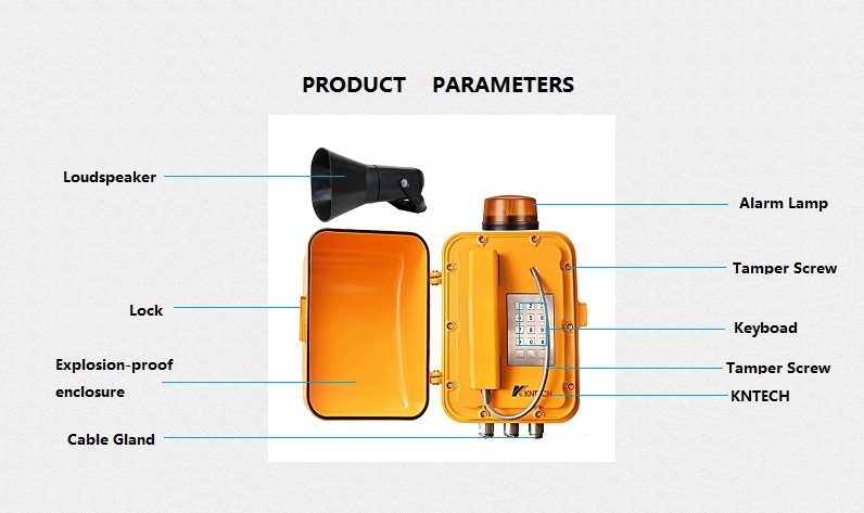 Explosion proof telephones | KNTECH