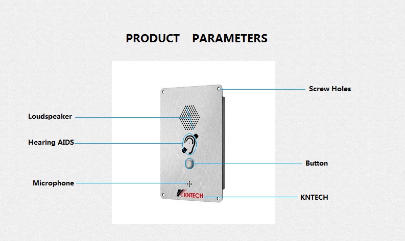 Elevator phone voip-stainless | KNTECH