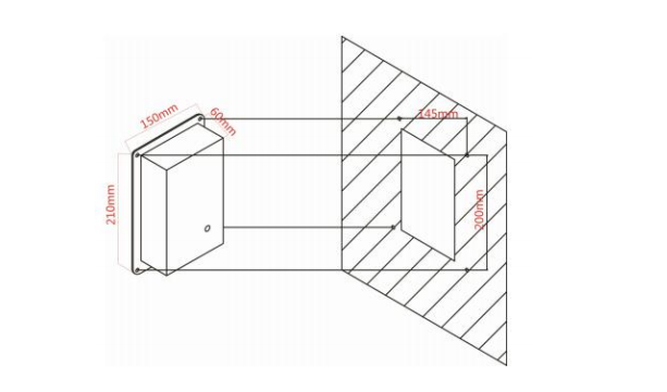 Stainless steel intercom door entry | KNTECH