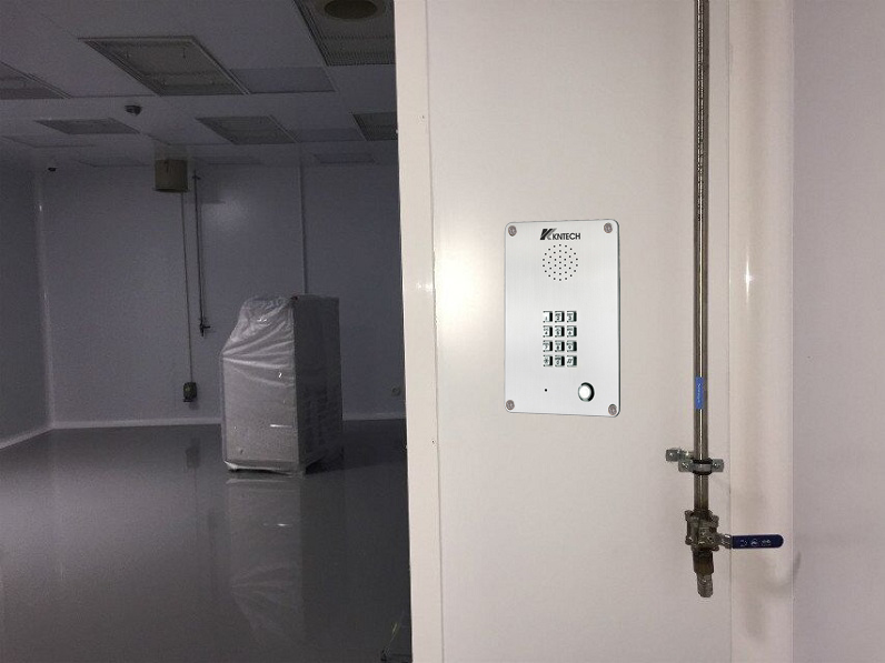 Stainless steel intercom door entry | KNTECH