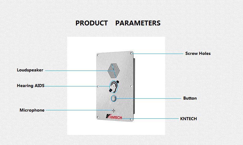Elevator phone voip-stainless | KNTECH