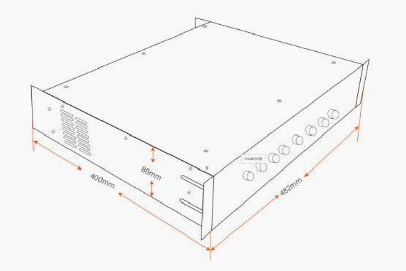 IP Amplifier 600w | KNTECH