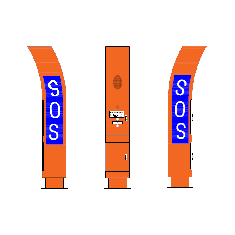 Emergency SOS Column | KNTECH