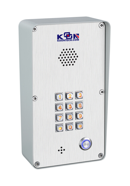 Teléfono de la puerta del intercomunicador IP | Teléfono de acceso ...