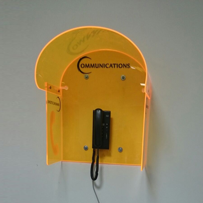 Sound-proof housing telephone roof anti-noise gloriette public phone ...