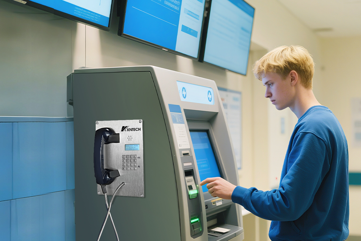 Stainless steel telephone-wall mounted-factory | KNTECH